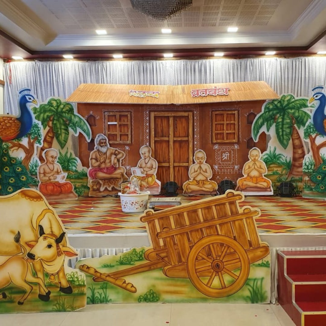 Munj Ceremony Decoration In Pune | Upanayan | Thread Ceremony – Sukanya ...